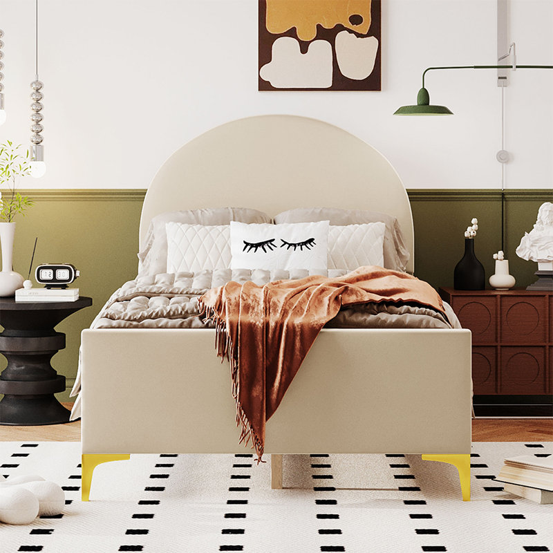 Round bed head store